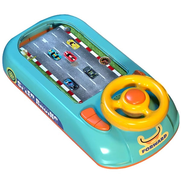 Baby racing spaceship adventure simulation steering wheel driving car ...